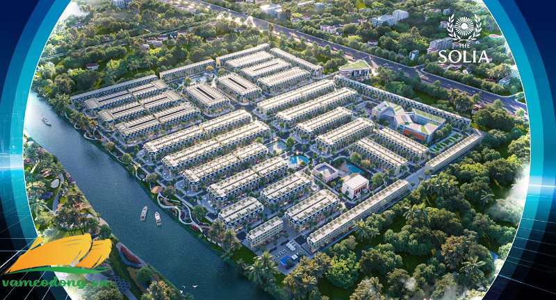 Khu đô thị The Solia – Ký gửi chuyển nhượng dự án The Solia Bến Lức Long An - Vàm Cỏ Đông